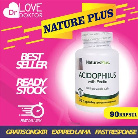 Jual Natures Natures Nature Plus Acidophilus Lactobacillus Pencernaan
