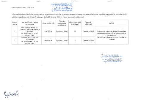 POSTĘPOWANIE O UDZIELENIE ZAMÓWIENIA PUBLICZNEGO PROWADZONE W TRYBIE PRZETARGU NIEOGRANICZONEGO