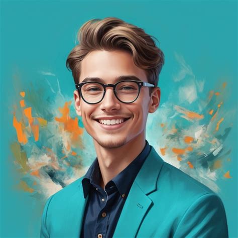 Hombre De Dibujos Animados Foto Premium