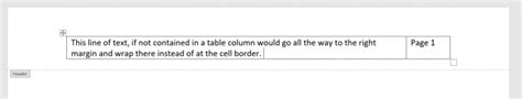 How To Align Header Or Footer Content To The Left And Right Margins In