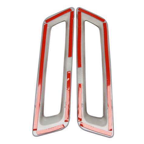 Car Rear Fog Light Cover Reflector Frame Decoration Accessories For
