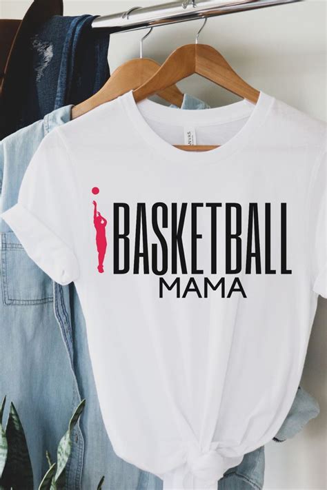 Basketball Mama Shirt Basketball Tshirts Basketball Mom Tee Mom