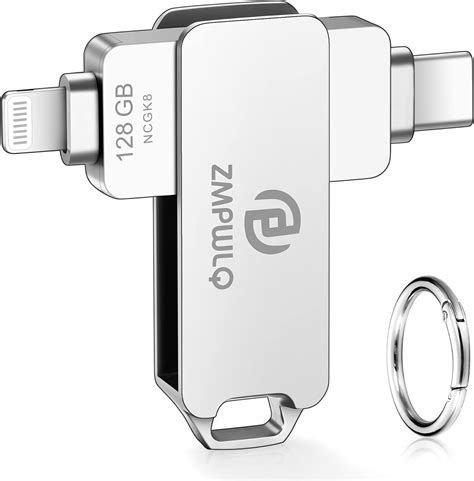 Jp Apple Mfi認証 Iphone Usbメモリー128gb Iphoneフラッシュドライブ 2 In1