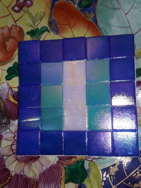 Ceramic Coasters With Mosaic Pattern By Tsters On Etsy Mosaic
