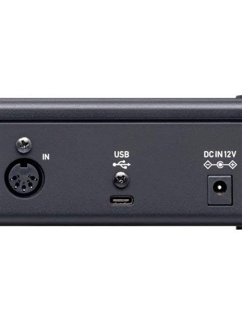 อินเทอร์เฟซ Usb Audiomidi ความละเอียดสูง รุ่น Us 4x4hr สีดำ