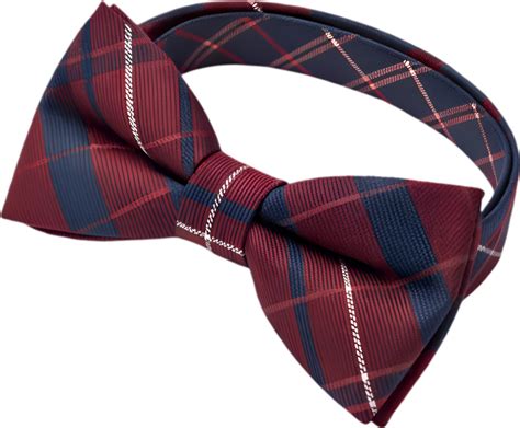 Classic Scottish Tartan Bow Ties For Stylish Designs PNG