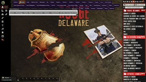 Cthulhu Hack Rouge Delaware Foundry Virtual Tabletop