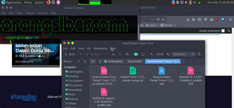 Install Cisco Packet Tracer Di Debian Ubuntu Parrot Kali Linux