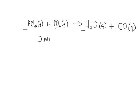 Solved Consider The Following Equilibrium System Pcl5 G Co2 G ⇌ H2o G Co G Predict The