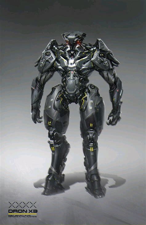 Robot Concept Art Armor Concept Comic Character Character Design Robot Suit Rendering Art