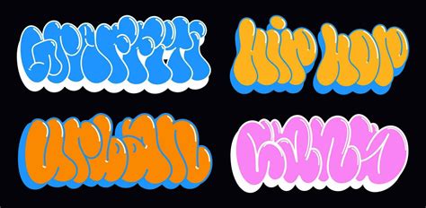 Street Art Alphabet Graffiti Letters