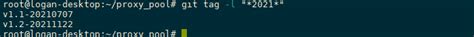 git 子命令 git tag 常用命令实操教程 git loganjin
