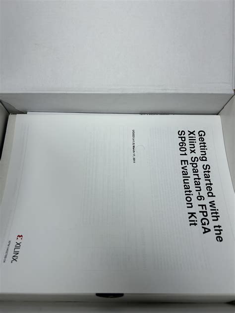 xilinx spartan 6 fpga sp601 evaluation kit everything you need