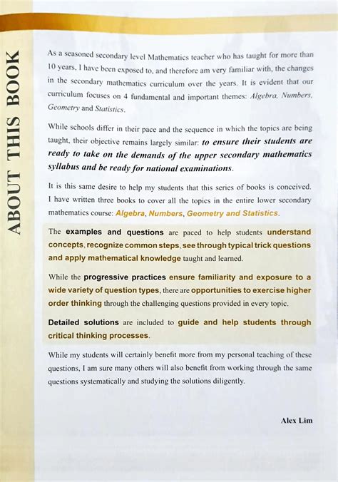 Sap Maths Mavis Lower Secondary Geometry And Statistics Books And You