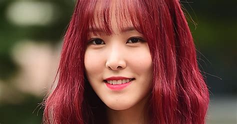 엑s Hd포토 여자친구 유주 강렬한 헤어 컬러~