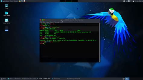 cómo usar el almacenamiento persistente en un usb con parrot 5 1