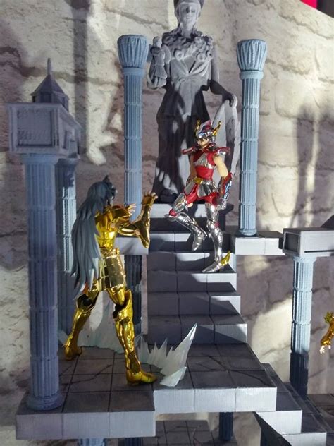 El Templo De Atena Nueva Linea De Figuras De Saint Seiya Dd Panoramation