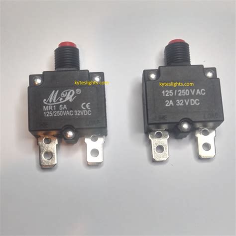 Resettable In Line Fuses Kytes Lights