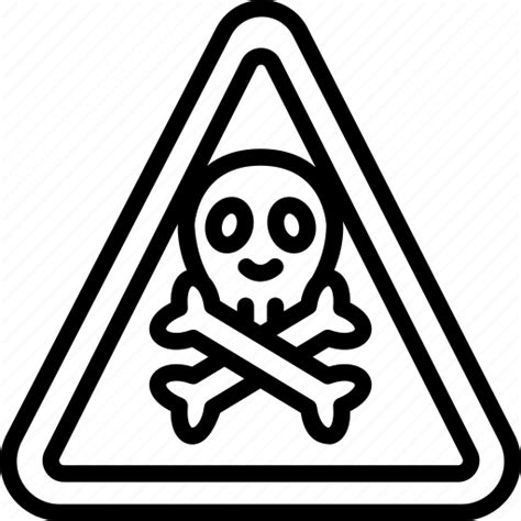 Hazardous Toxic Dangerous Warn Restriction Icon Download On