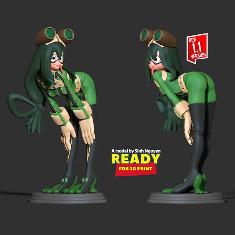 3d File Tsuyu Asui・3d Printer Design To Download・cults