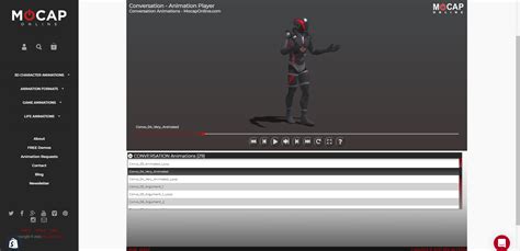 Conversation Mocap Animations Blender Market