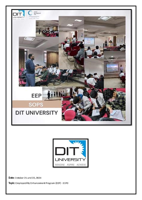 Report On Employability Enhancement Program Date October 21 And 22