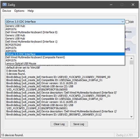 Odrive Native Interface Not Visible Cdc Not Working Either Support Odrive Community
