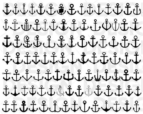 Anchor Svg Bundle Anchor Graphic Svg Anchor Clipart Anchor Cut