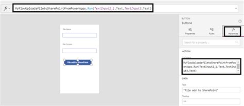 Upload A File To Sharepoint From Powerapps Using Flow