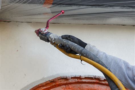 Cracked Render Repair Insulation Spray Cork Insulation
