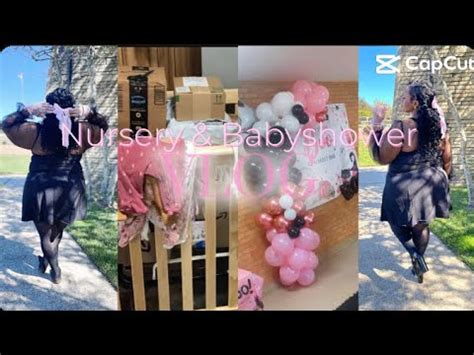 VLOG Nursery Sex Of Baby Reveal Nursery Setup Unboxing Baby Shower BTS Prep YouTube