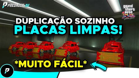 DUPLICAÇÃO SOLO PLACAS LIMPAS Glitch de Dinheiro SOLO Duplicar Carros
