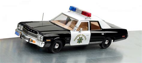 Voiture Miniature Dodge Monaco Police Pursuit Chips California Highway