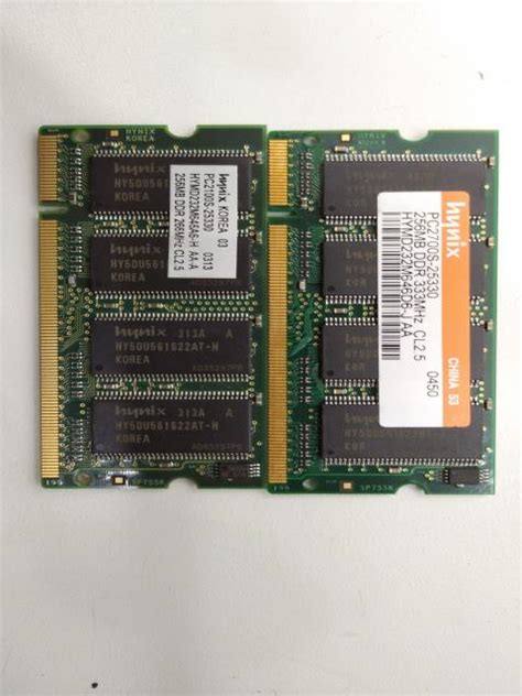 Ram Ddr 256 Mb 11 Unds