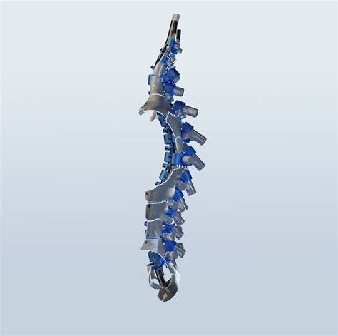 Robot Spine 3d Model Cgtrader