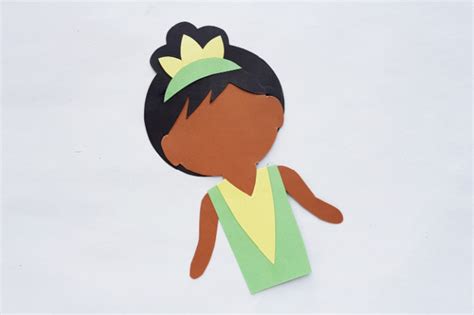 Princess Tiana Paper Doll Craft Fun Money Mom