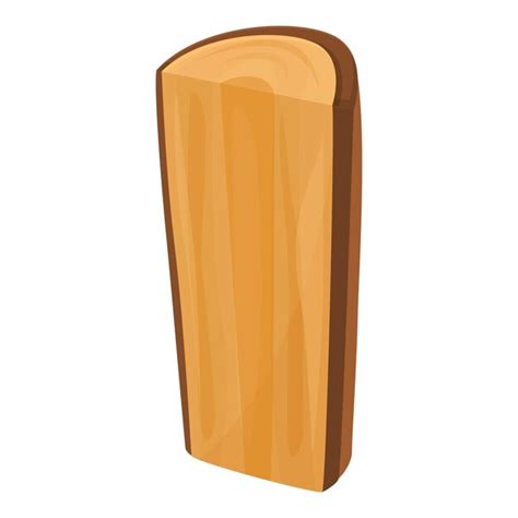 Premium Vector Tree Trunk Plank Icon Cartoon Of Tree Trunk Plank
