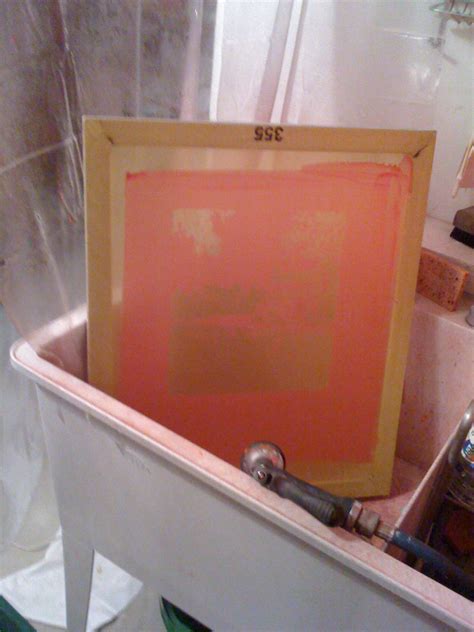 The Printing Process Screen Printing