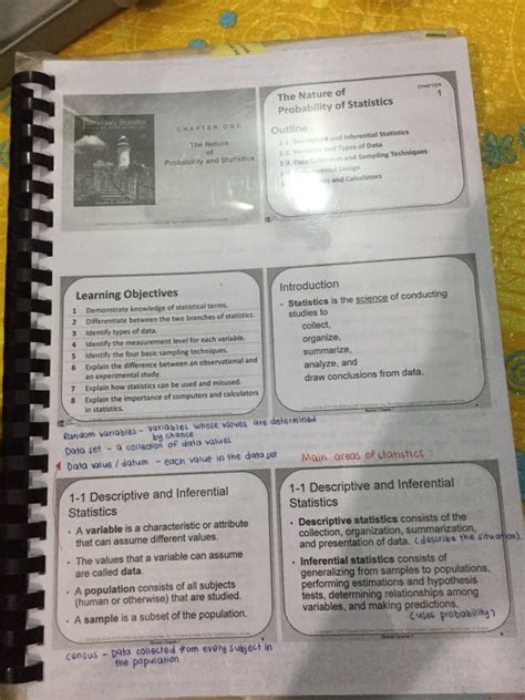 Bio610 Biostatistics Notes Hobbies And Toys Books And Magazines