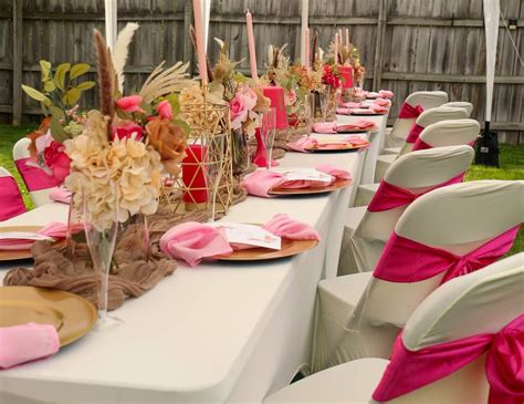 Bohemian Party Birthday Shades Of Pink Bohemian Dinner Catch My Party