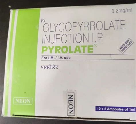 Pyrolate Injection 0 2 Mg Ml At ₹ 10 In Mumbai Id 2852681233133