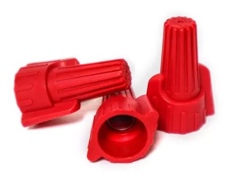 X Conector Tor O Emenda Fios Cabos Vermelho At Mm Parcelamento Sem Juros