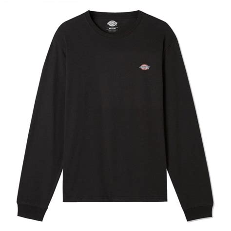 Buy The Dickies Long Sleeve Mapleton T Shirt In Black