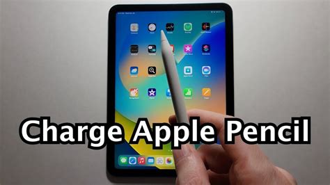 How To Charge Apple Pencil 1 Or 2 And Check Battery Youtube