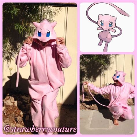 Mew Pokemon Adult Sized Onesie Kigurumi By Couturebystrawberry Meowth