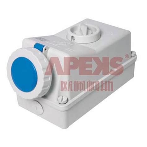 Apeks Ip67 63a Interlocked Switch Socket Industrial Press Malaysia