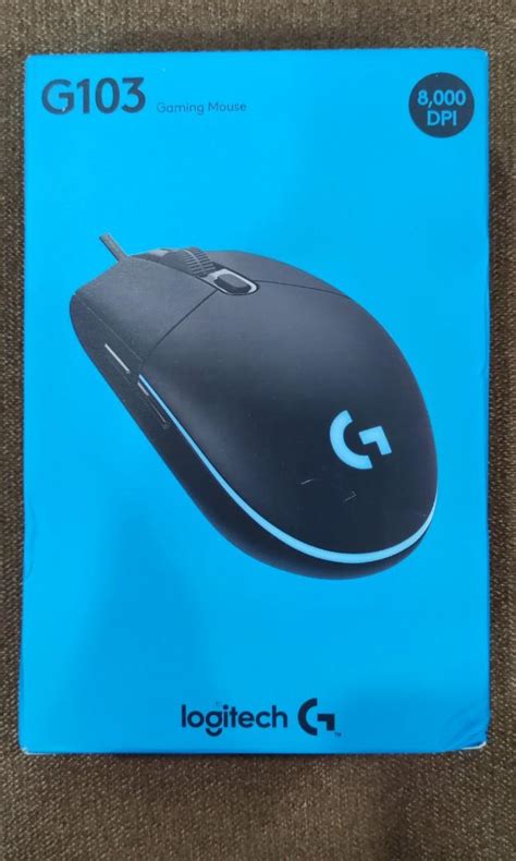Logitech G103 Gaming Mouse Computers Tech Parts Accessories Mouse Mousepads On Carousell