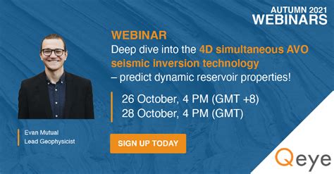 webinar deep dive into the 4d simultaneous avo seismic inversion technology predict dynamic