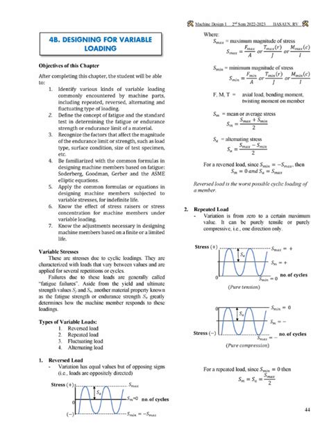 Md1 04b Variable Stresses Pdf