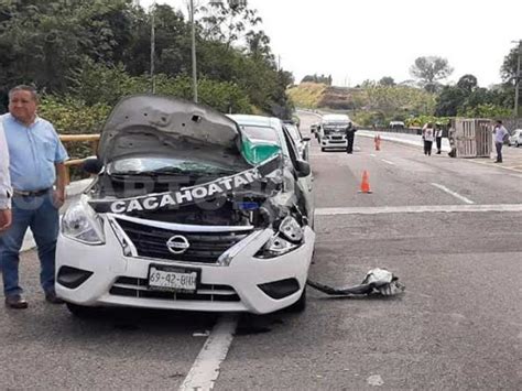 Cuatro Lesionados En Accidente Carretero